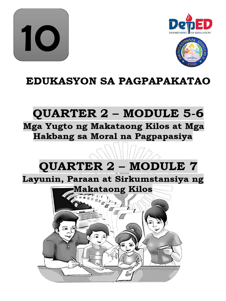 SECOND-QUARTER-EsP-MODULE-5-7 | PDF