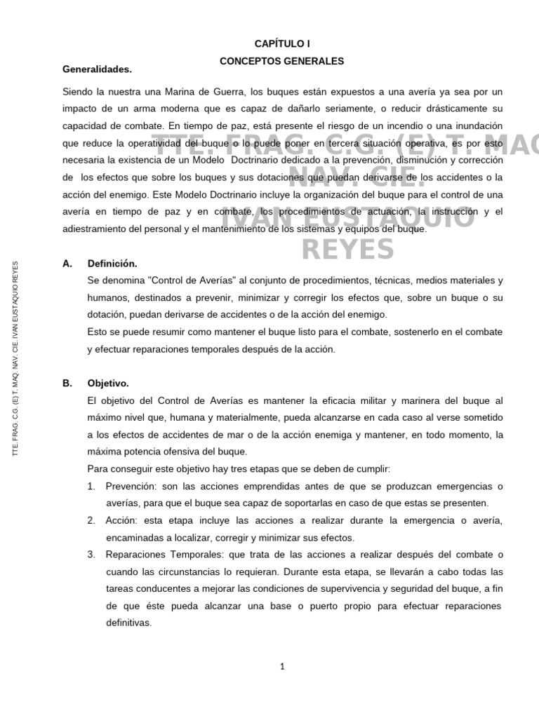 Control de Averías en Equipos Marítimos | PDF
