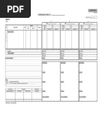 Levelling Booking Form Template | PDF
