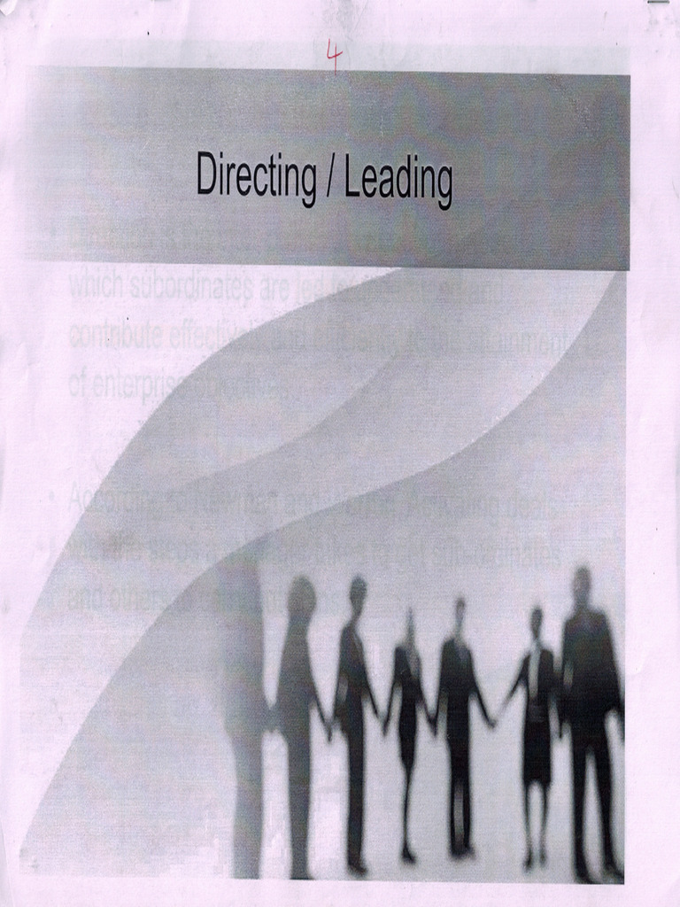 04 Directing-Leading | PDF