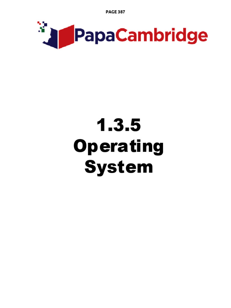 Understanding Operating Systems Basics | PDF | Operating System | Graphical User Interfaces