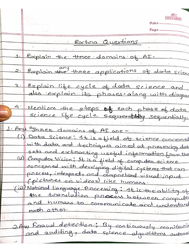 Class 8 Data Science Exercise | PDF