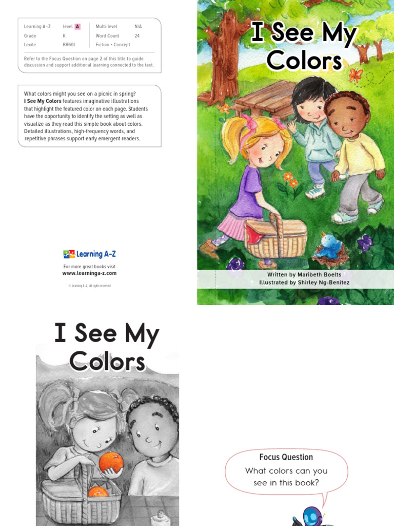 I See My Colors: A Kids' Guide | PDF