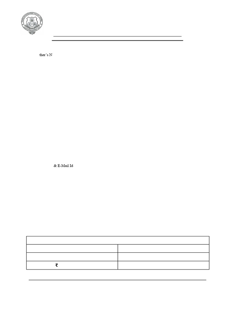 Duplicate Grade Statement Application Form | PDF