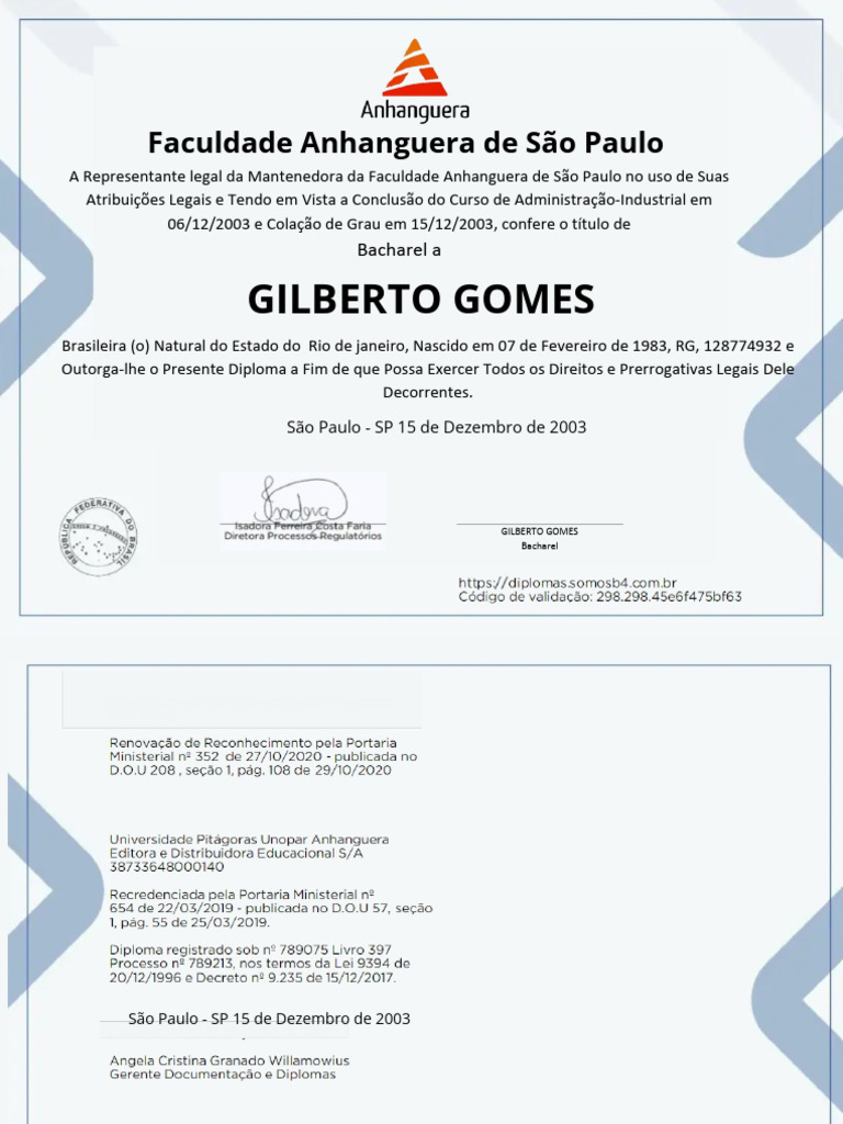 GILBERTO GOMES 03 | PDF
