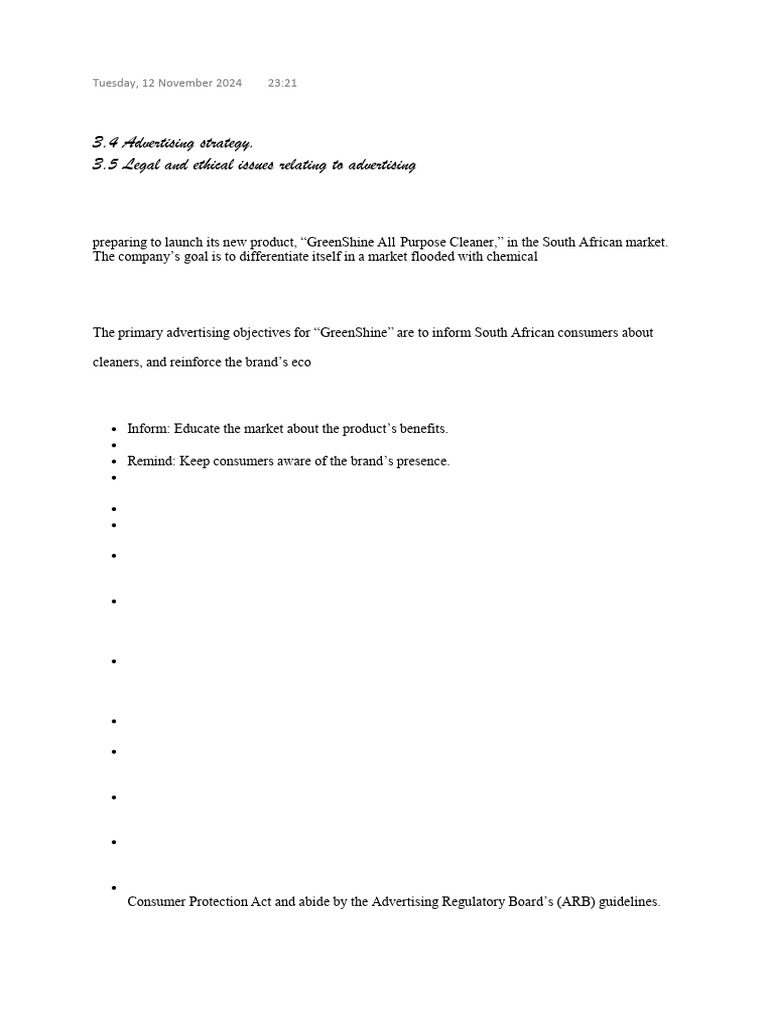 Chapter 3 Case Study-Marketing Communications | PDF | Brand | Advertising