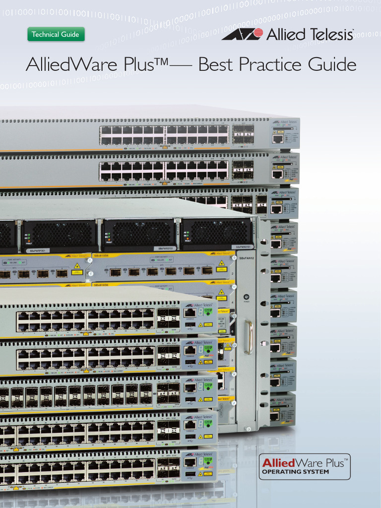 Alliedwareplus Best Practice Guide - Reva 8 | PDF | Radius | Secure Shell