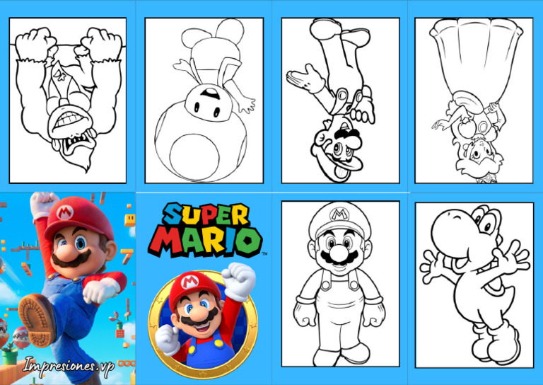 Librito-colorear-Mario - PDF 20240814 154114 0000 | PDF