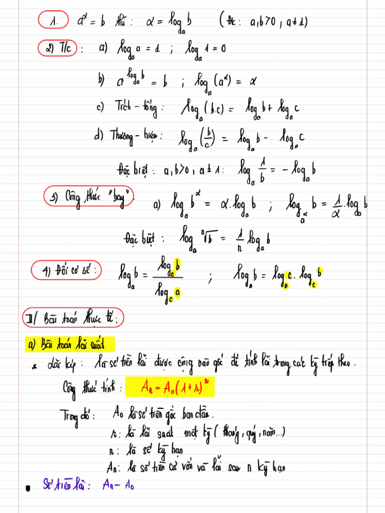 Bé Linh Logarit | PDF