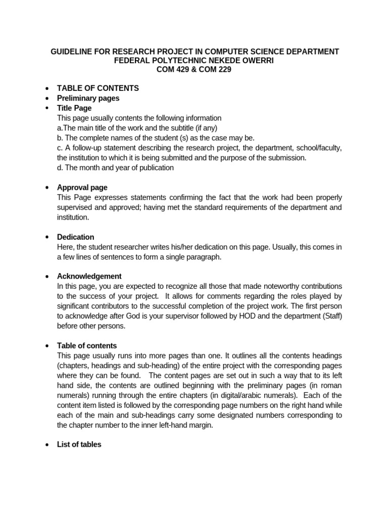 Project Guidline Modified-1 | PDF | Feasibility Study | Computer Program