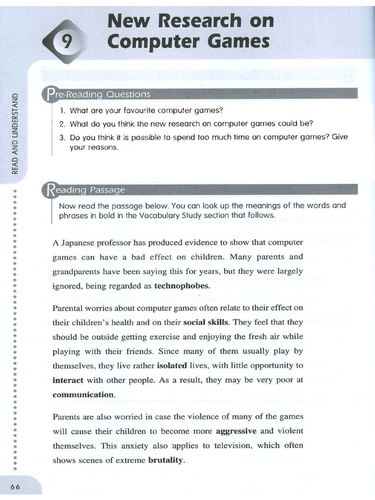 Reading With Exercises | PDF