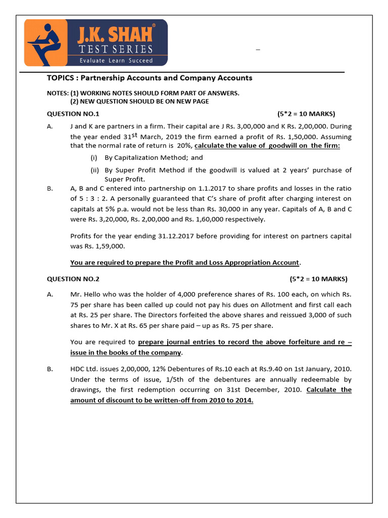 CFN 9282 Accounts Question Paper | PDF | Goodwill (Accounting) | Balance Sheet