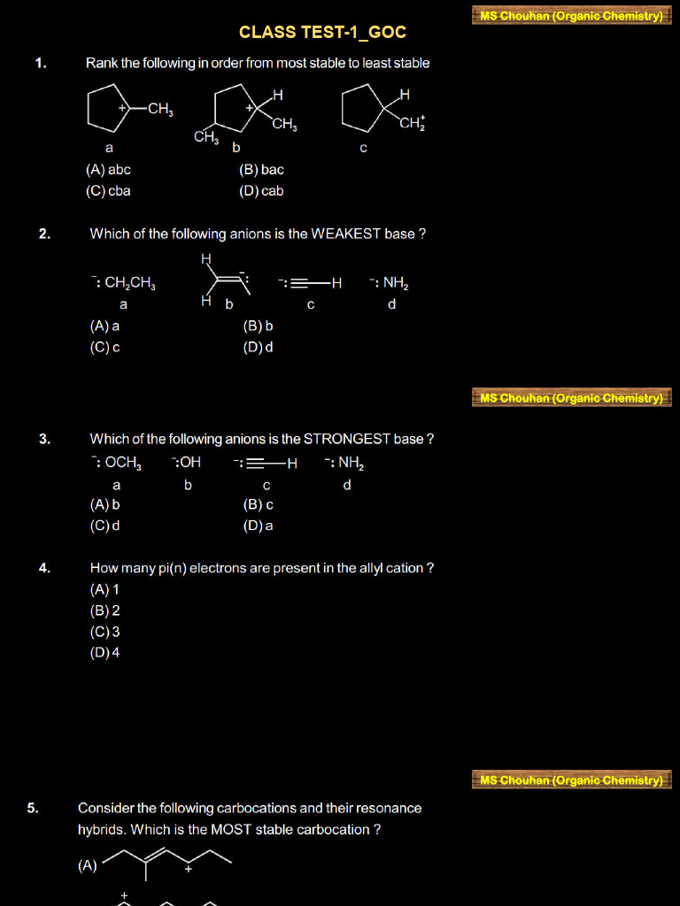 Class Test-1 - GOC - PPT - PDF | PDF