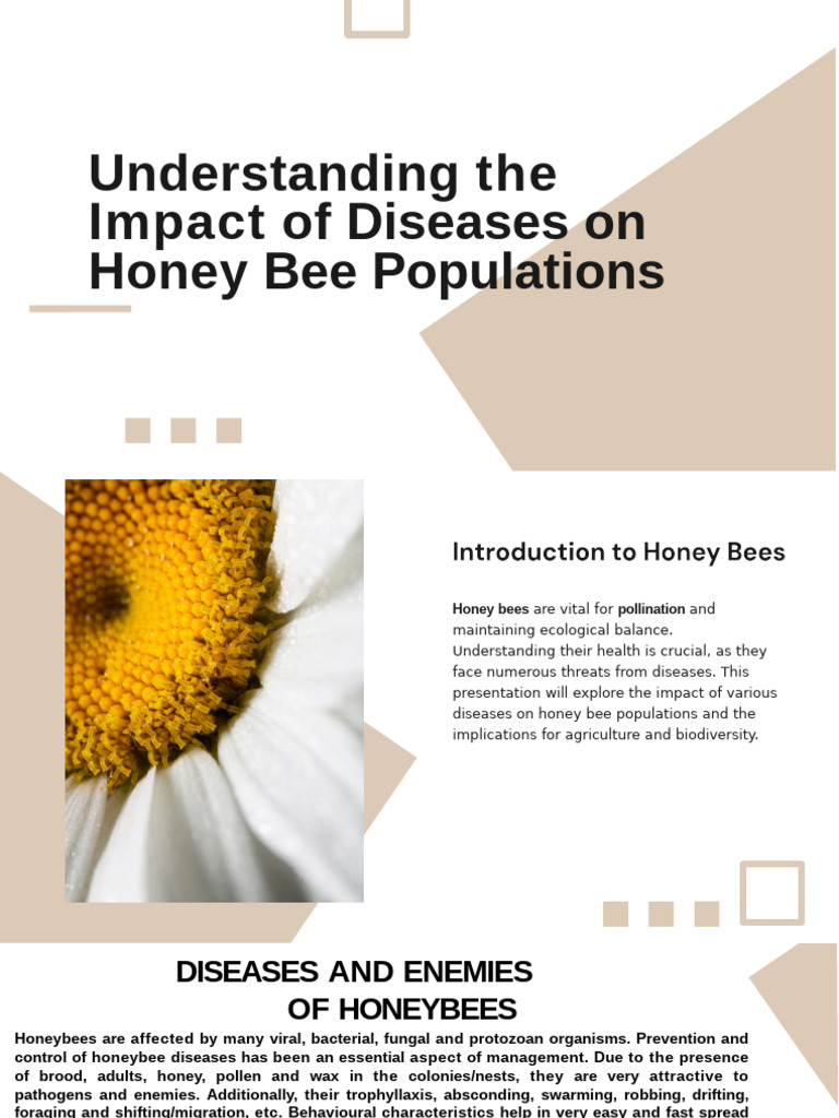 Diseases of Honey Bee | PDF | Bees | Beehive