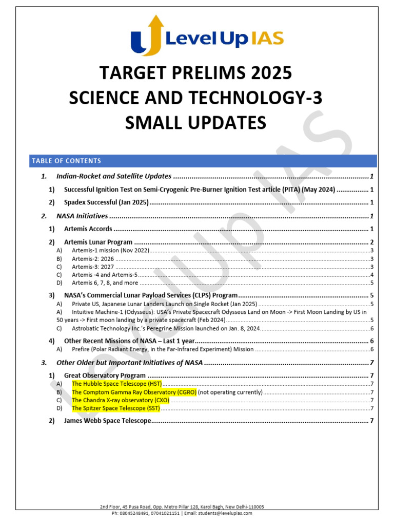 UpdateD_NASA_report | PDF | Orion (Spacecraft) | Nasa
