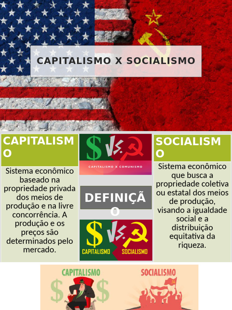 Socilaismo x Capitalismo | PDF | Socialismo | Capitalismo