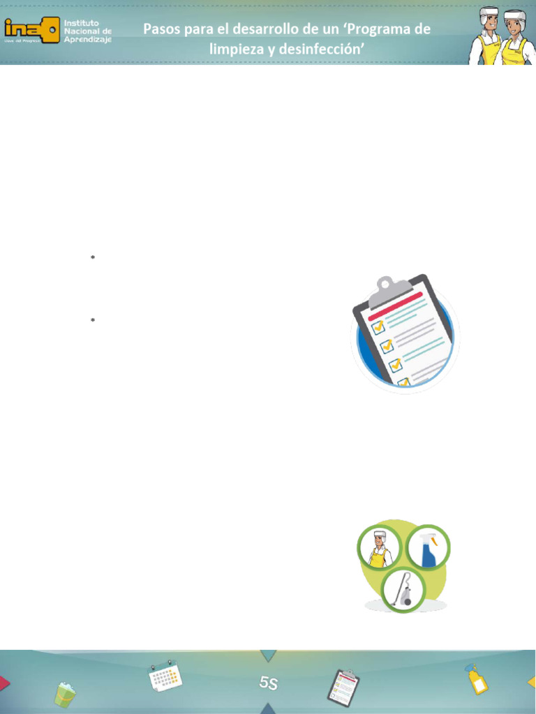 Guía para Programas de Limpieza y Desinfección | PDF | Alimentos | Sustancias químicas