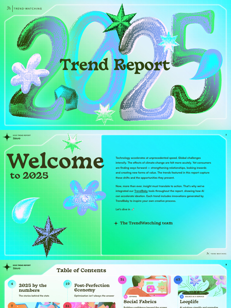 2025 Trend Report Trendwatching | PDF | Artificial Intelligence ...