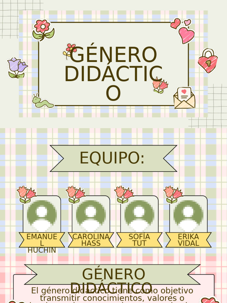 Género Didáctico | PDF | Ensayos | Albert Einstein