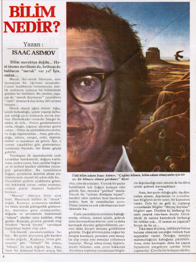 Bilim Nedir Isaac Asimov | PDF