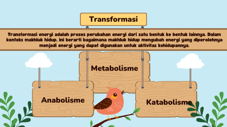 Proses Transformasi Energi dalam Makhluk Hidup | PDF