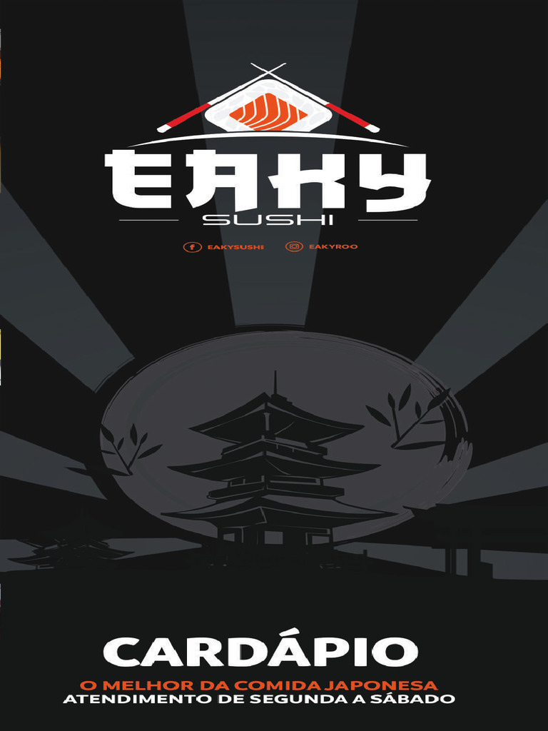 Cardapio Eaky Sushi Fevereiro 2023 | PDF