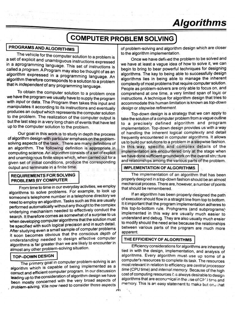 27-Algorithm (E-Next - In) | PDF