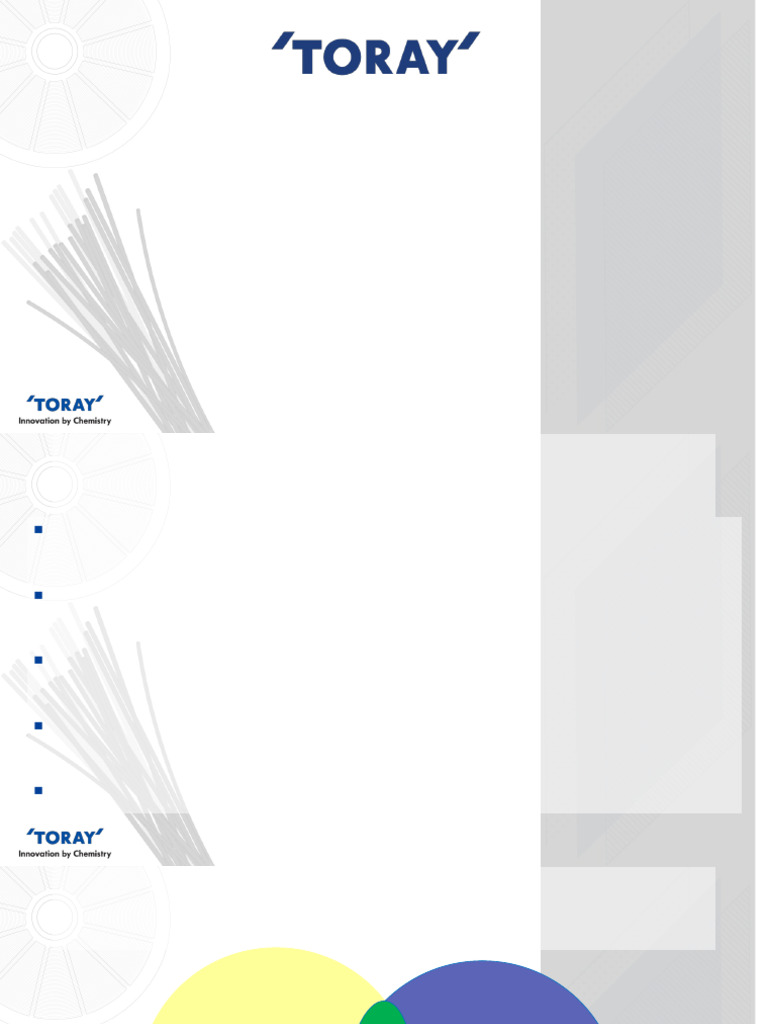 Seminario - Cancun - 2023 - Toray MBR - Rev0 | PDF | Membrana | Filtración