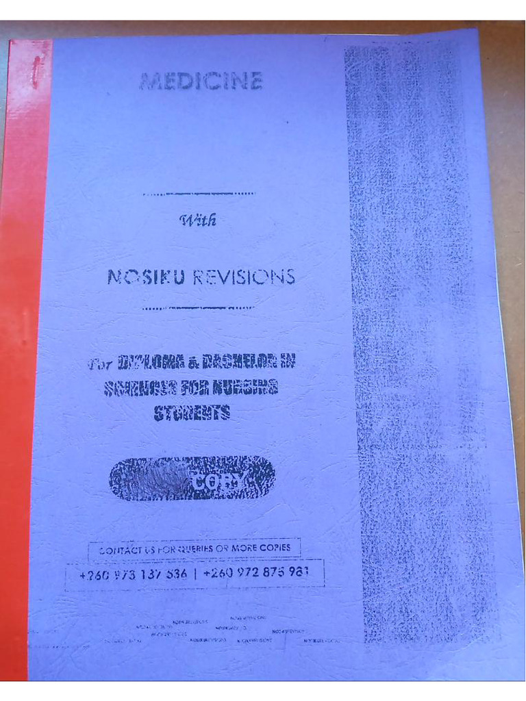 Nosiku_Medicine | PDF