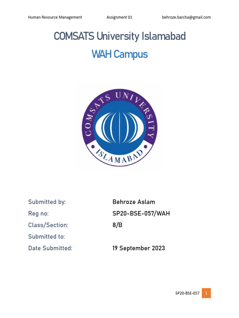 SP20 BSE 057 Behroze Aslam | PDF | Software Development | Client–Server ...