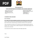 chief letter head | PDF