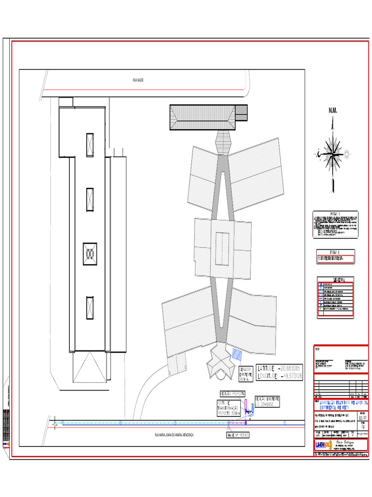 Doc-02-Croqui e Projeto de Entrada de Energia - Rev01 | PDF