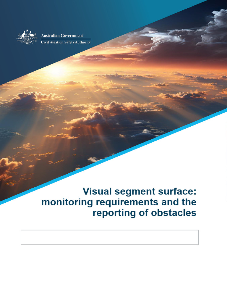 Advisory Circular 139 21 Visual Segment Surface Moniring Requirements ...