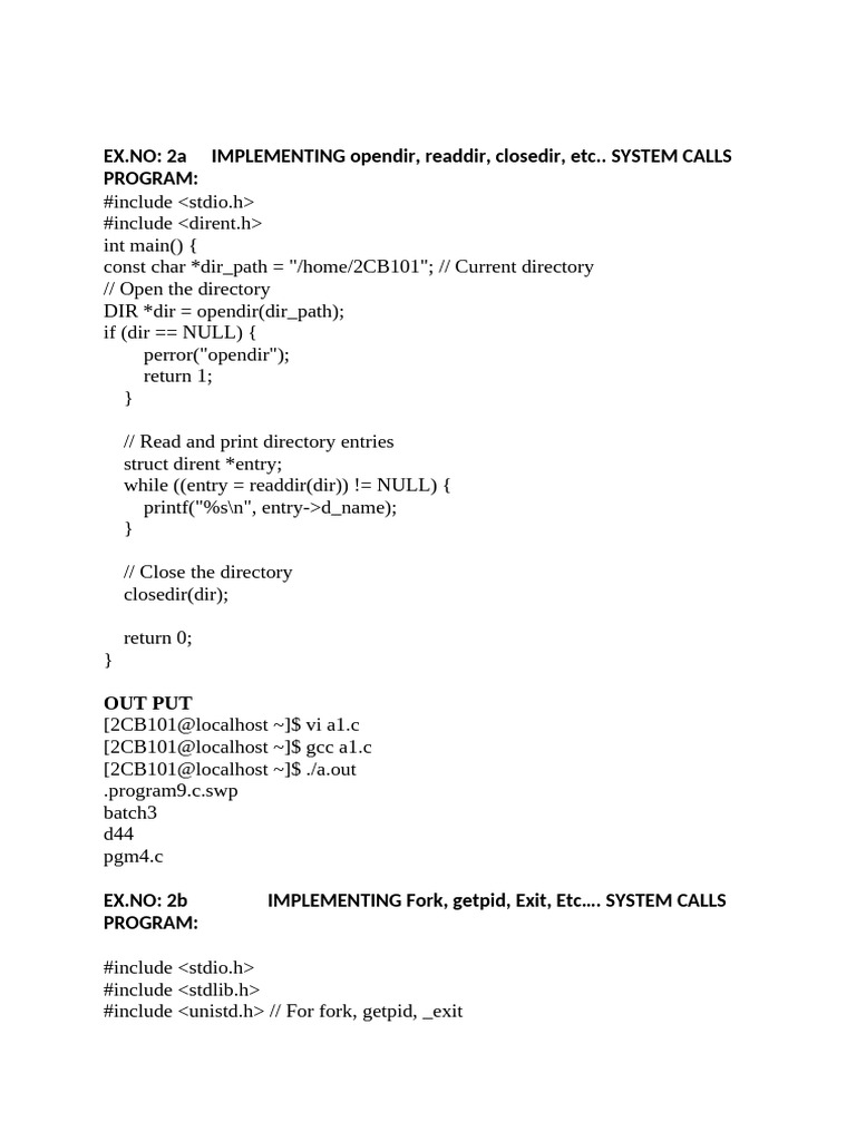 linux lab ex 2a-6 | PDF | Software Engineering | Computer Architecture