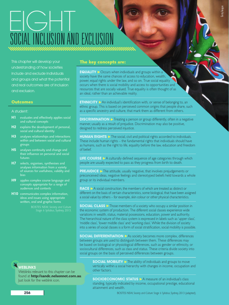 SOCCL12 - Chapter 8 Social Inclusion and Exclusion | PDF | Religious ...