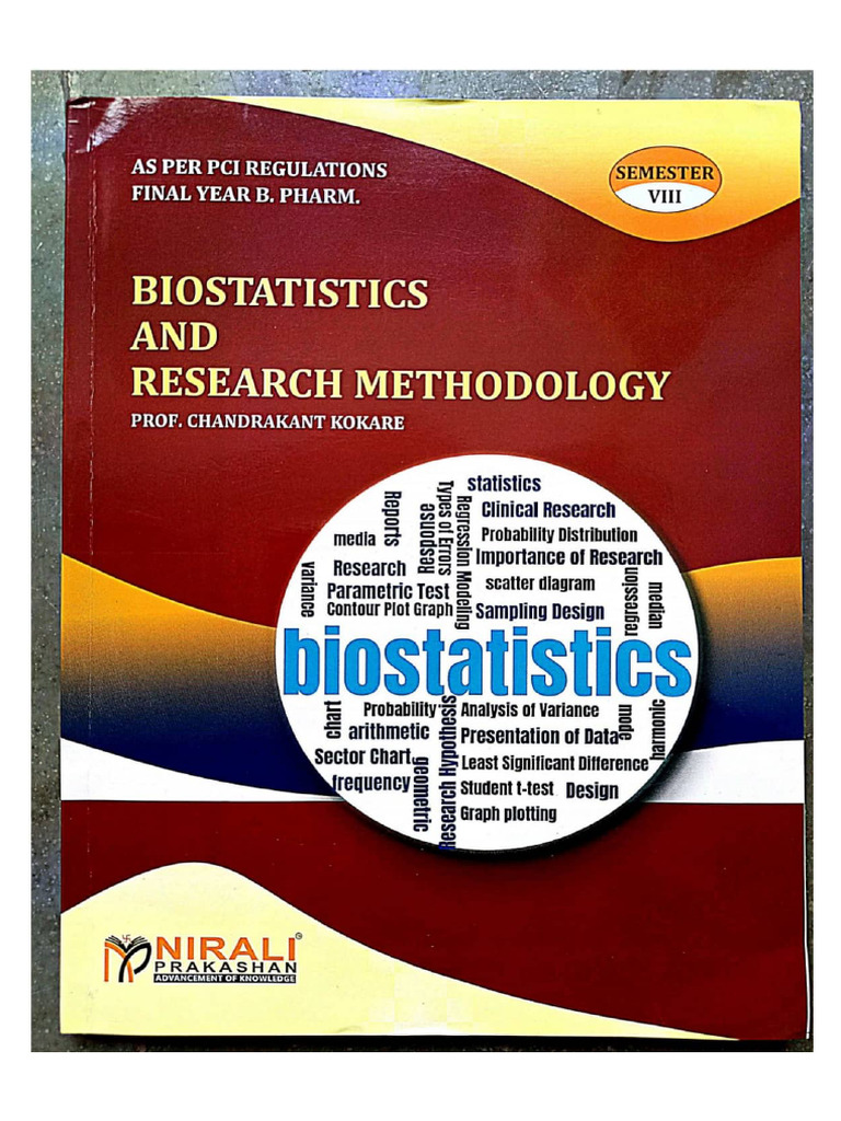 Biostatistics and Research Methodology (Nirali Prakashan) | PDF