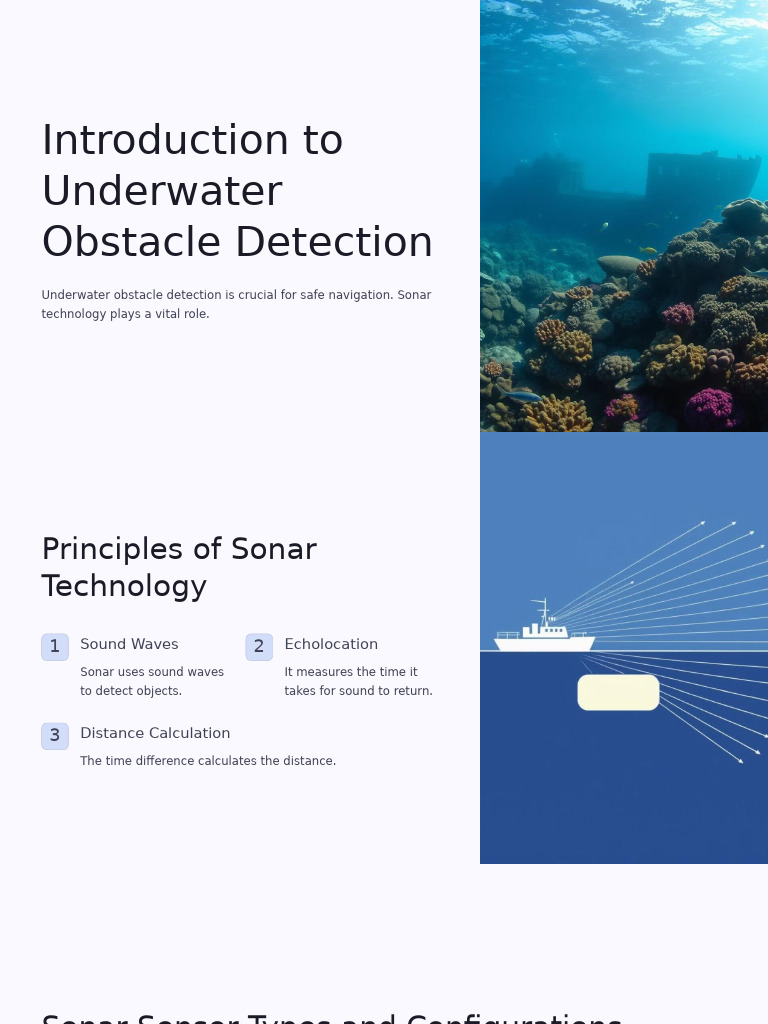 Introduction To Underwater Obstacle Detection Pdf