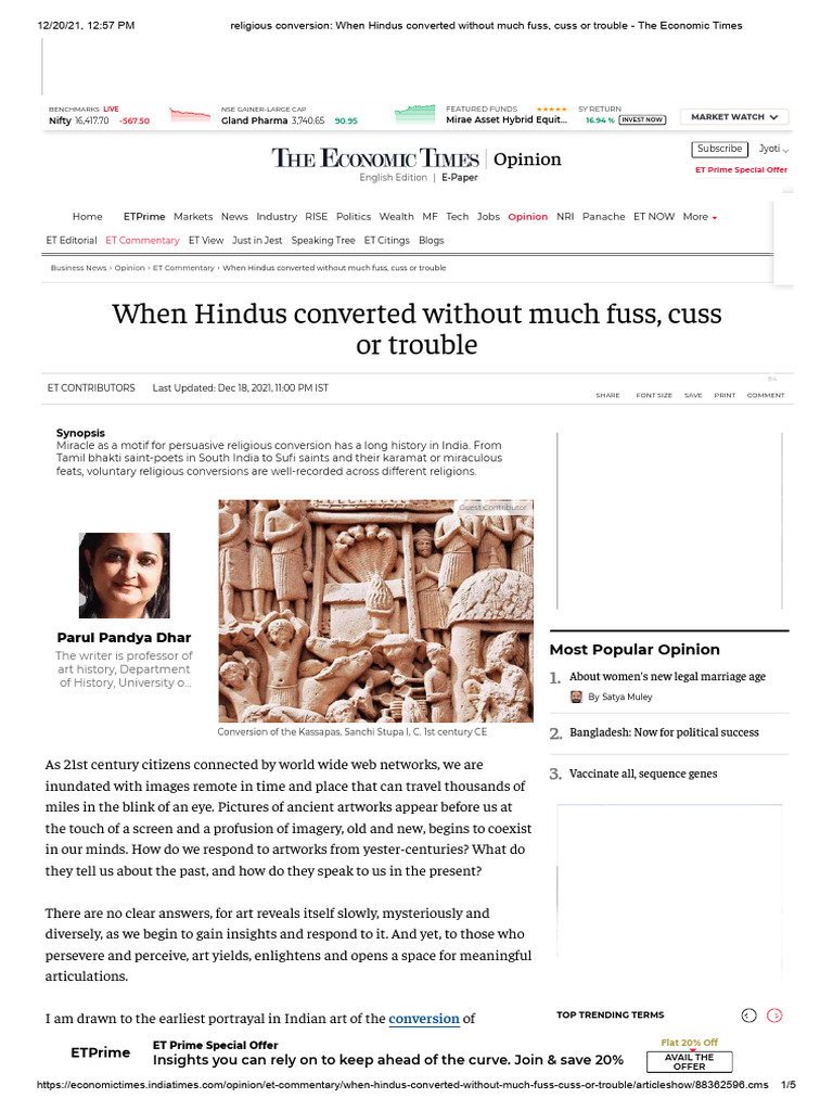 Religious Conversion_ When Hindus Converted Without Much Fuss, Cuss or ...