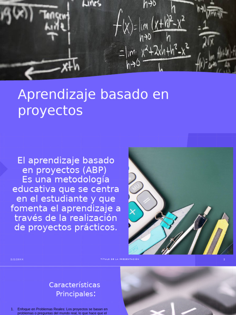 Aprendizaje Basado en Proyectos | PDF | Evaluación | Aprendizaje
