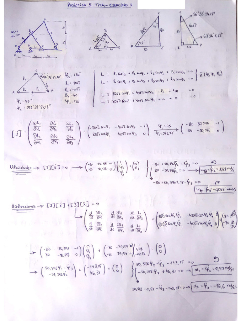 Práctica 5 Asignatura TMM UVigo EEI Resuelta | PDF