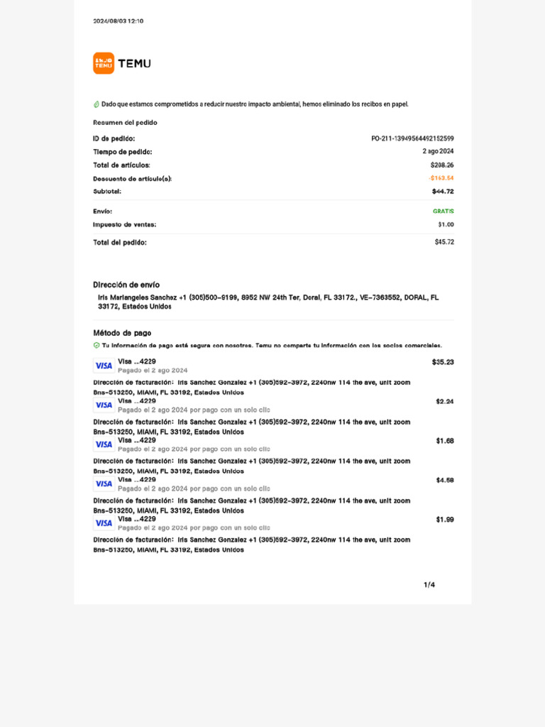 Temu Web Document | PDF