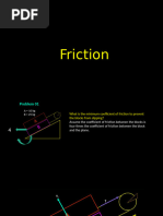 Ladder Friction Analysis Example | PDF | Force | Friction