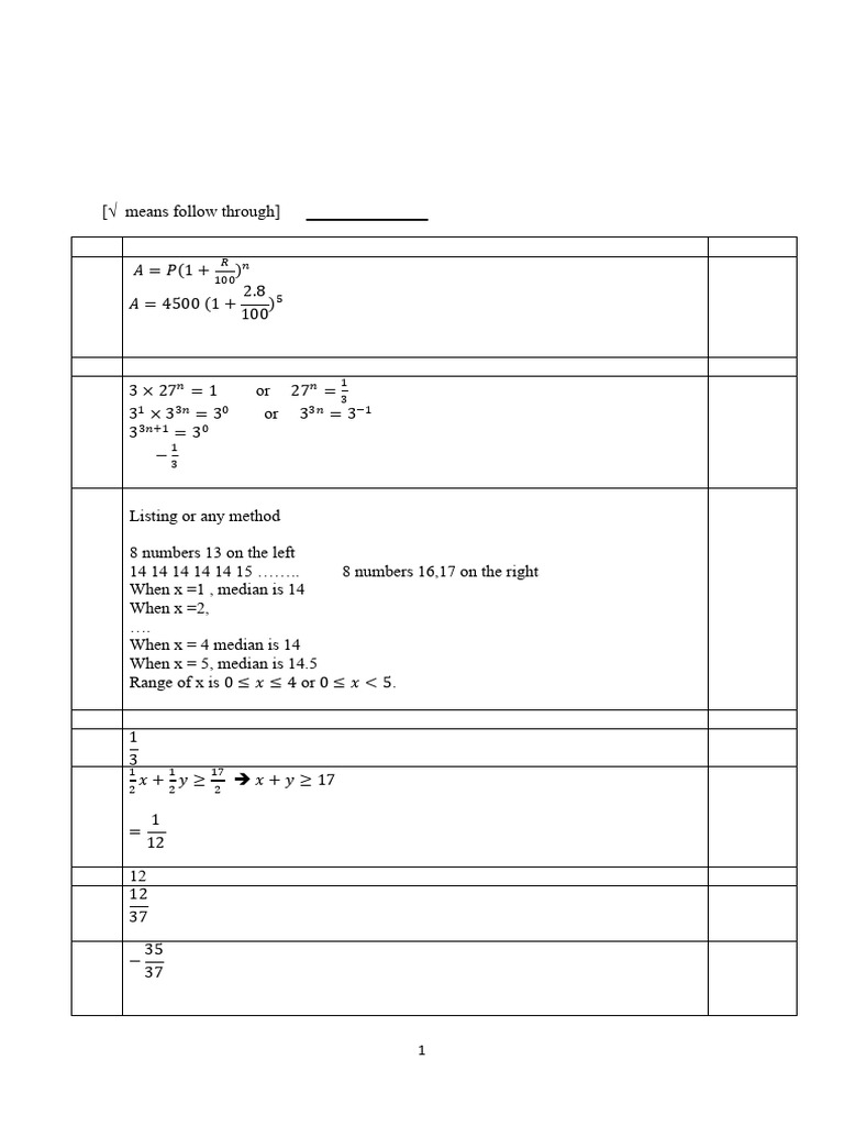 TPSS 2023 EM Prelim P1 Ans | PDF
