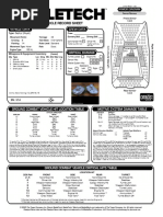 Battletech - Alpha Strike Tables (All) | PDF | Infantry | Wars & Military