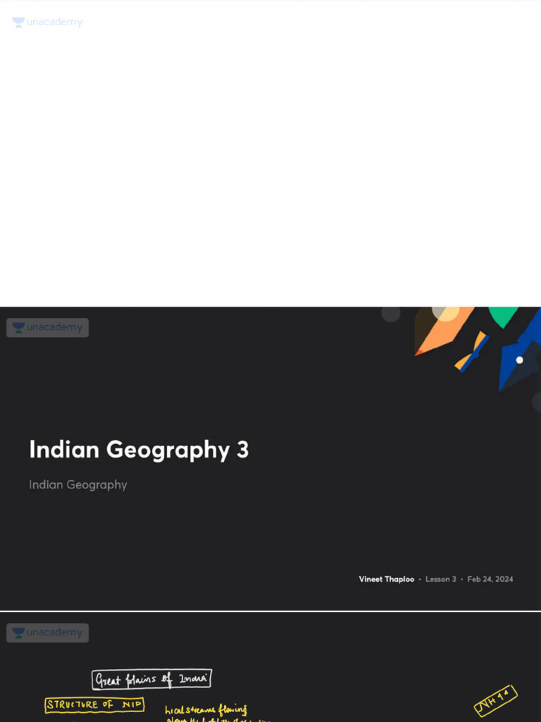 270) Indian Geography 3 (24-02-24) (With Annotation) | PDF