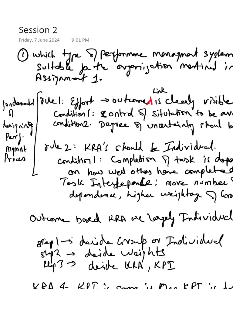 PMA Session 2 Notes | PDF