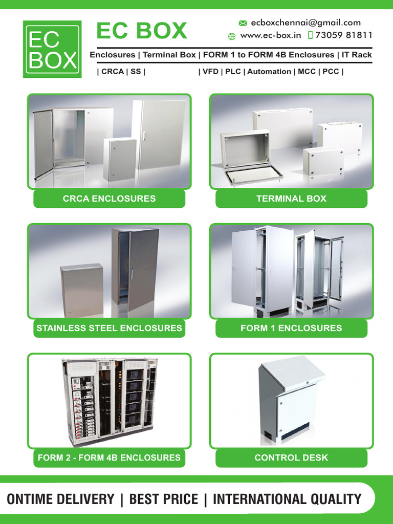 EC BOX Catalogue | PDF | Door