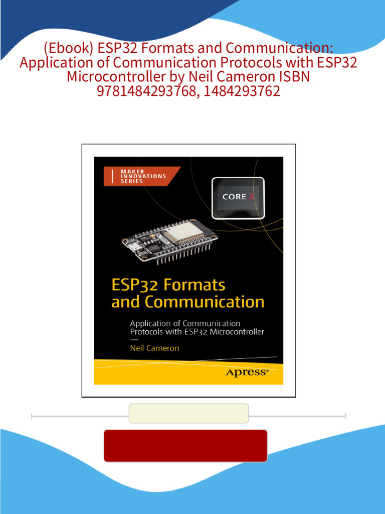 Free Pdf Sample Ebook Esp32 Formats And Communication Application Of Communication 