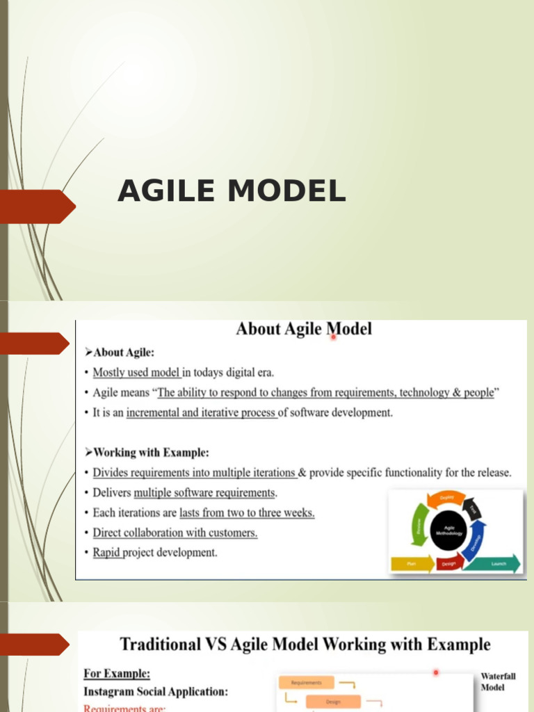 Agile Model | PDF