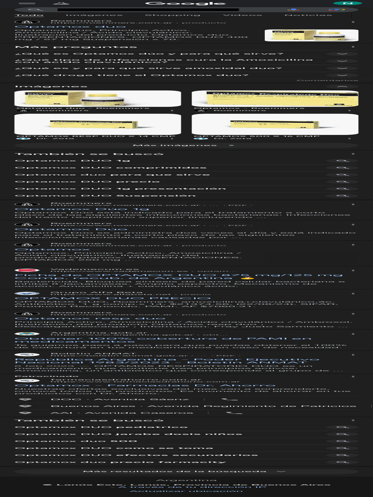 optamox duo - Buscar con Google | PDF | Drogas | Antibióticos